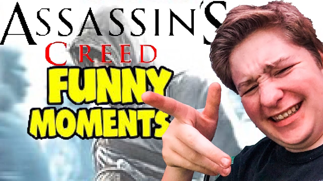 7 minutes of funny AC 1 moments and glitches | Assassin's Creed Funny ...