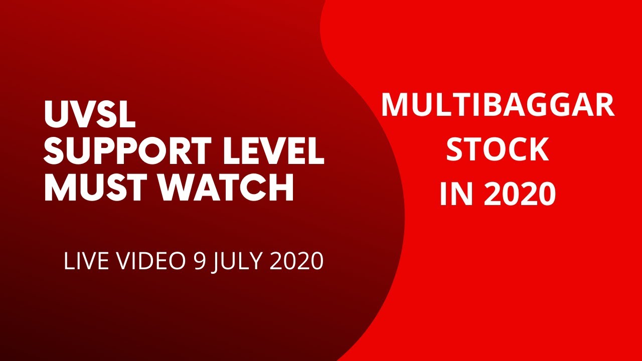 UVSL MULTIBAGGER STOCK | LOWER CIRCUIT @60 PAISE | MUST WATCH LIVE ...