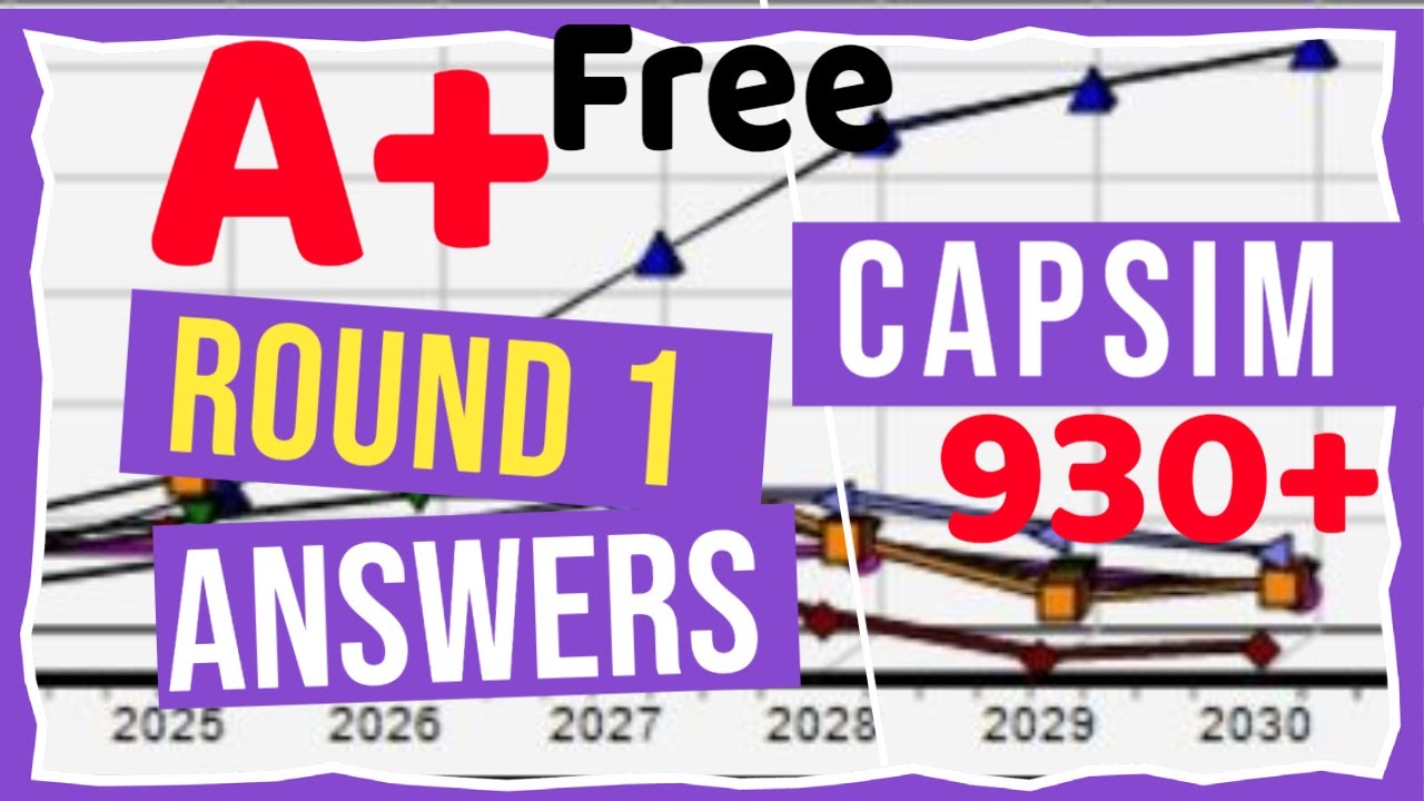 Winning Extremely Competitive Capsim Round 1 Answers 2025 - YouTube