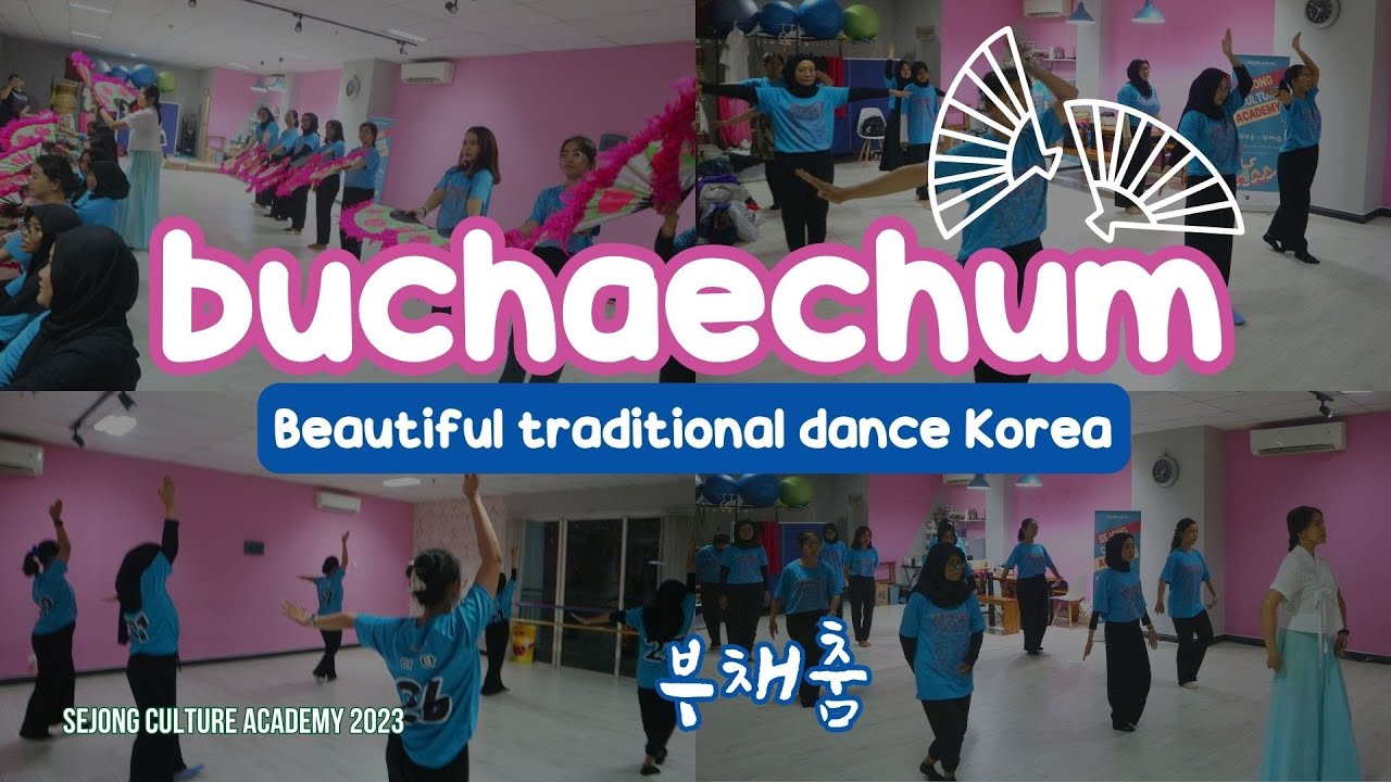 Belajar Keindahan Buchaechum, Tarian Kipas Tradisional Korea # ...
