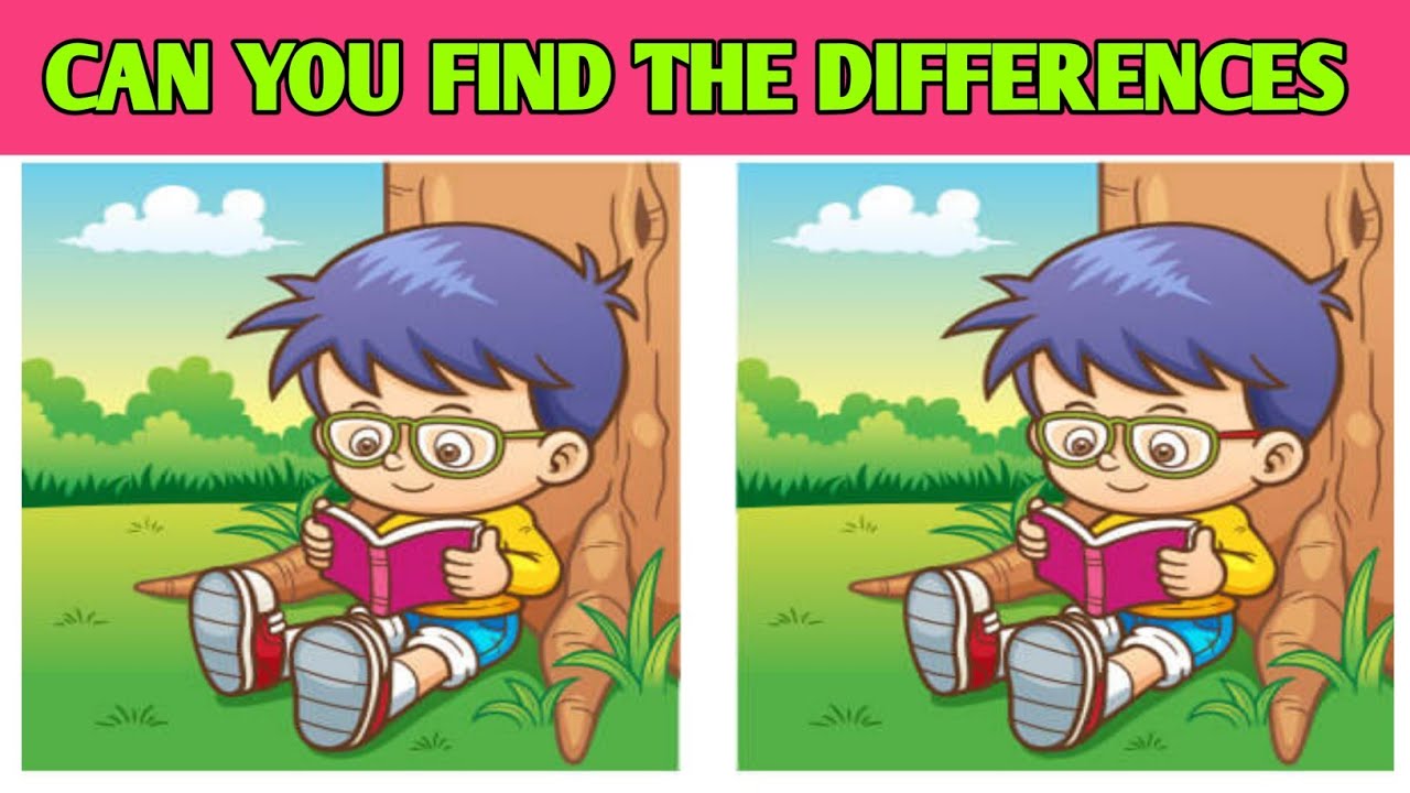 FIND THE DIFFERENCES BETWEEN TWO PICTURES | FINDING DIFFERENCE BETWEEN ...