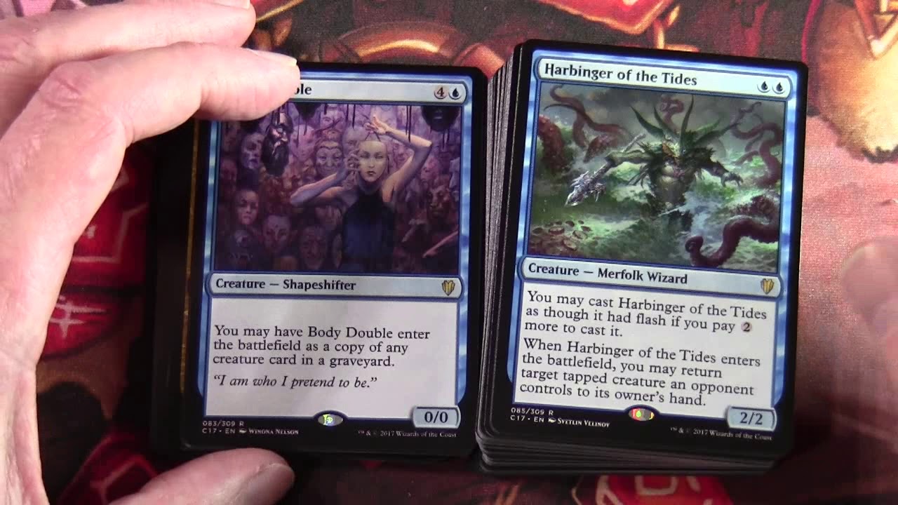 Magic The Gathering - Commander 2017 - Arcane Wizardry Unboxing - YouTube