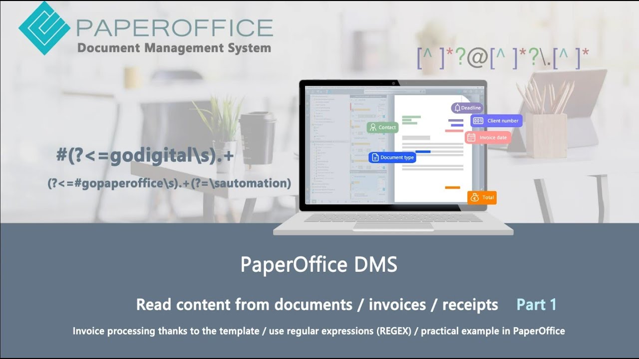 Automated Document STORAGE Part 1 / Using Templates & REGEX / Invoice ...