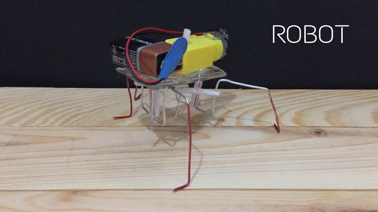 How to Make Walking Robot - YouTube