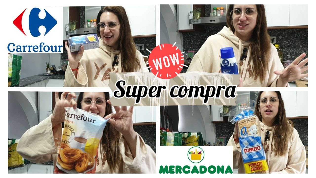 🛒||SUPER COMPRA del mes||Por qué compro en CARREFOUR?🤔 - YouTube