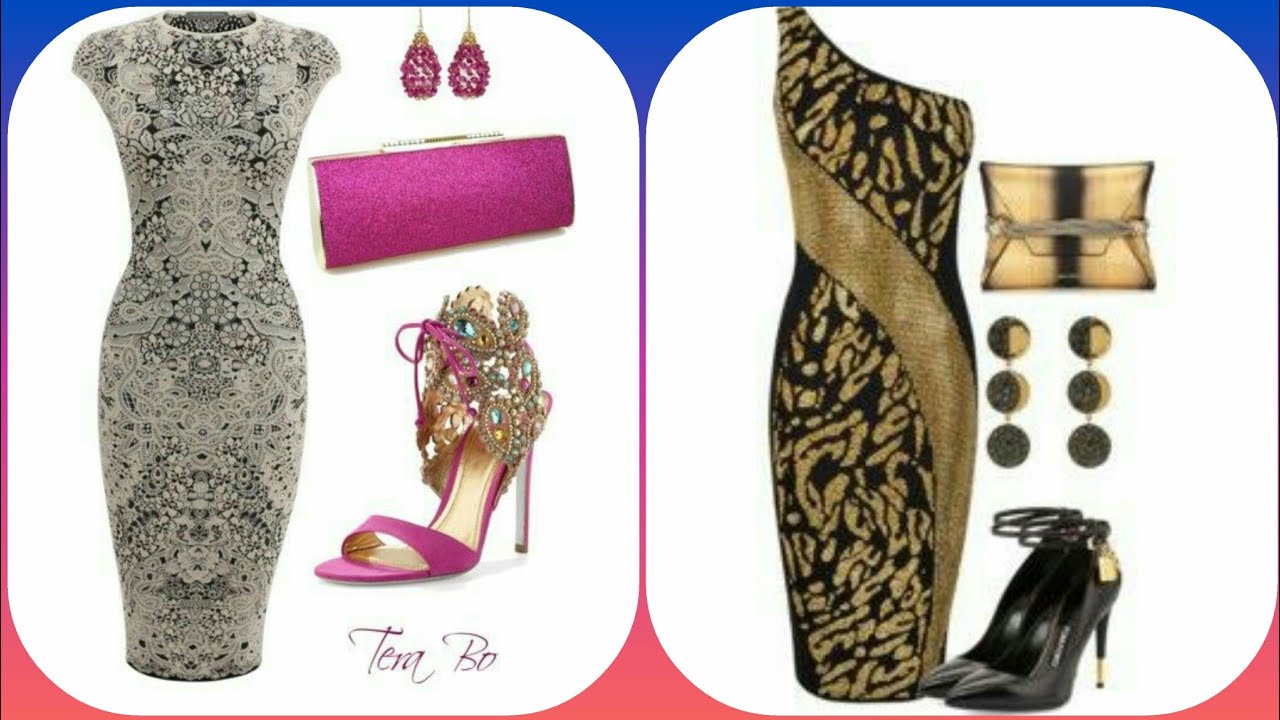 Stylish and beautiful bodycon dresses for women - YouTube