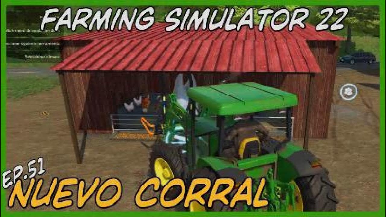 🚜🎮EP51 Nuevo corral FS22 Ps5 Gameplay Castellano🇪🇸. FARMING SIMULATOR ...
