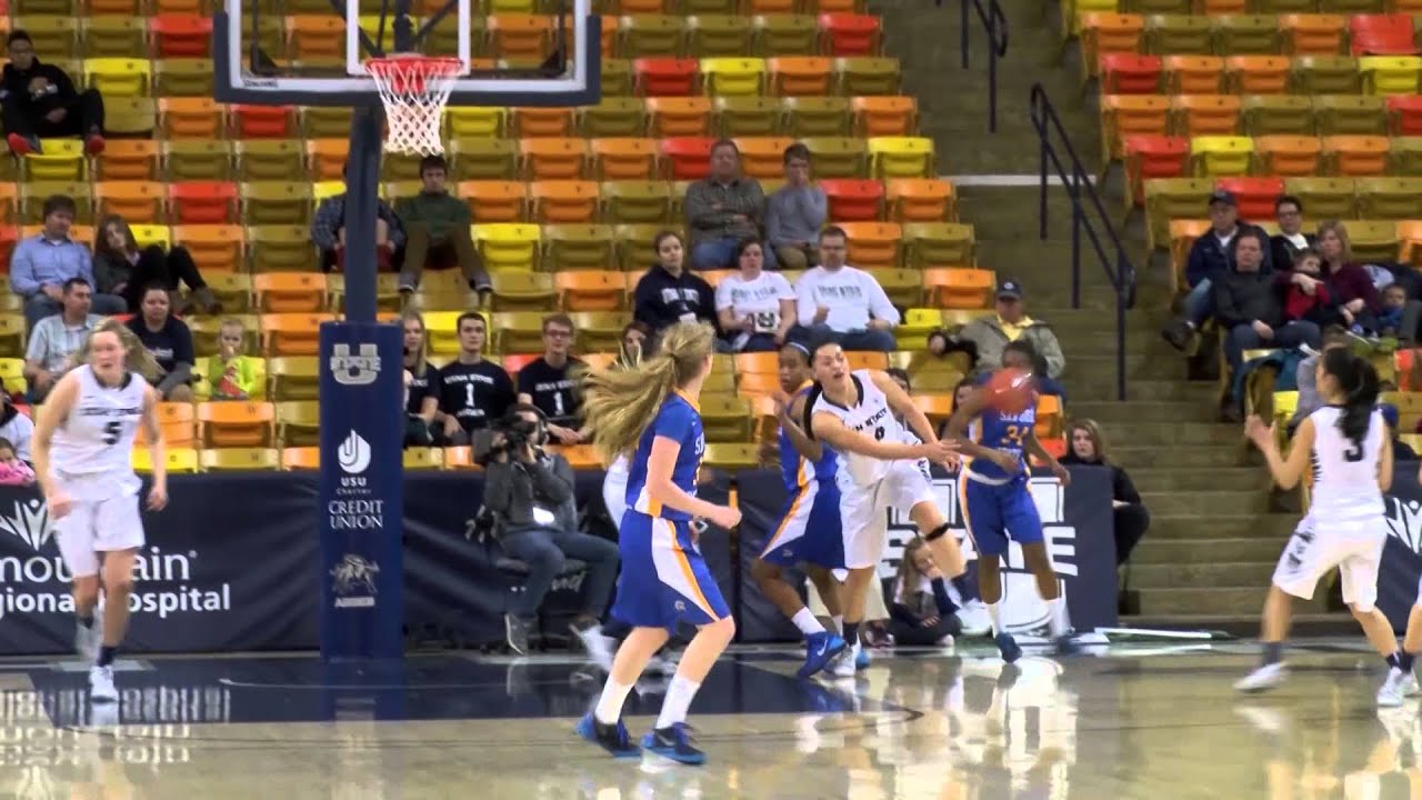 Women's Basketball: USU vs San Jose State - YouTube