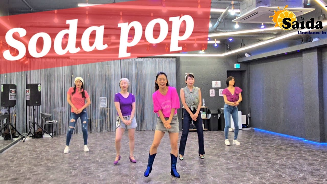 [saida]soda pop 풍성한 한가위 즐겨요~!#김나정 #라인댄스퀸잠실지부 #라인댄스배우는곳 - YouTube