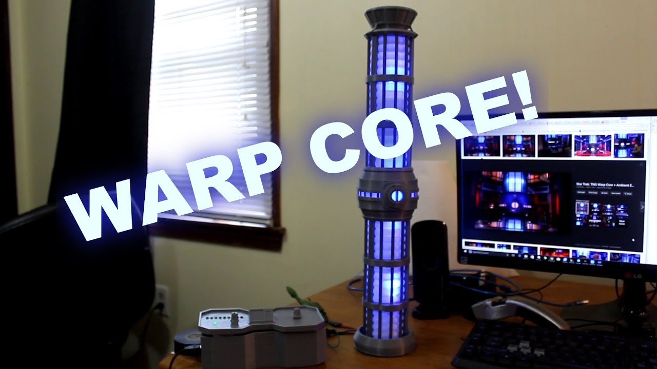 Warp Core 3d Model! - YouTube