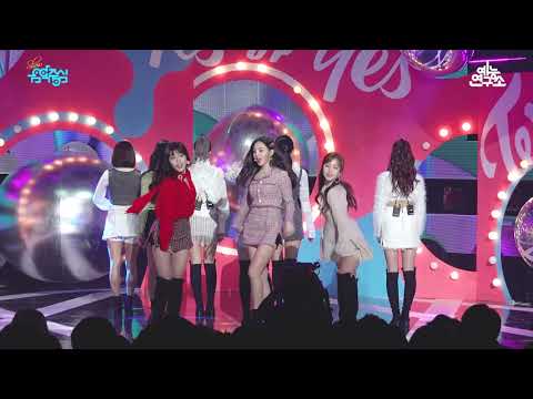 [예능연구소 직캠] 트와이스 YES or YES @쇼!음악중심_20181117 YES or YES TWICE in 4K