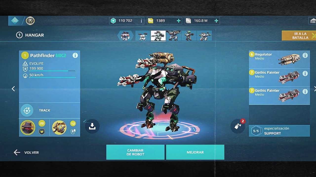 Pathfinder War Robots / Primer video del año - YouTube