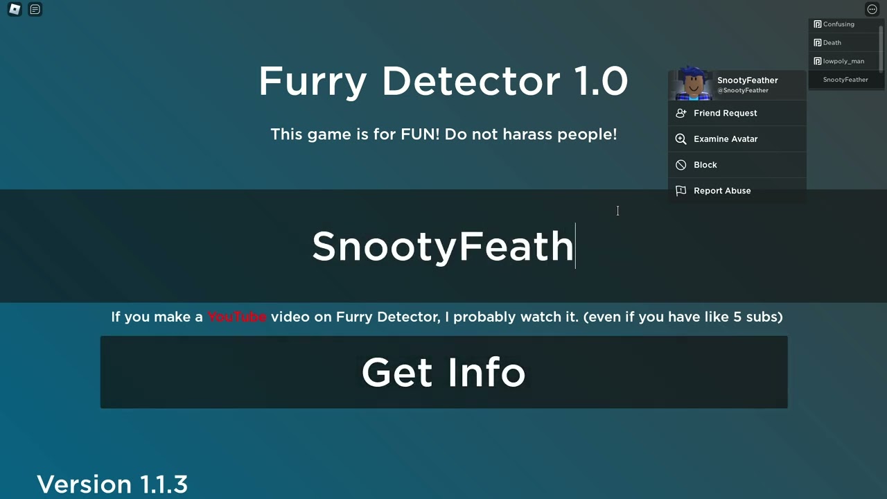 Using Furry detector - YouTube
