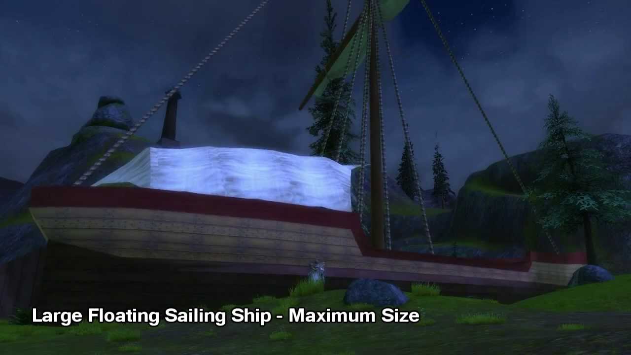 Large Floating Sailing Ship - Rift Dimension Item - YouTube
