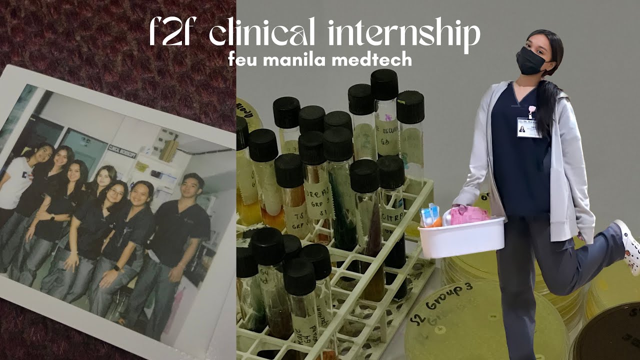 the life of a medtech intern (f2f and provincial hospital setup) - YouTube