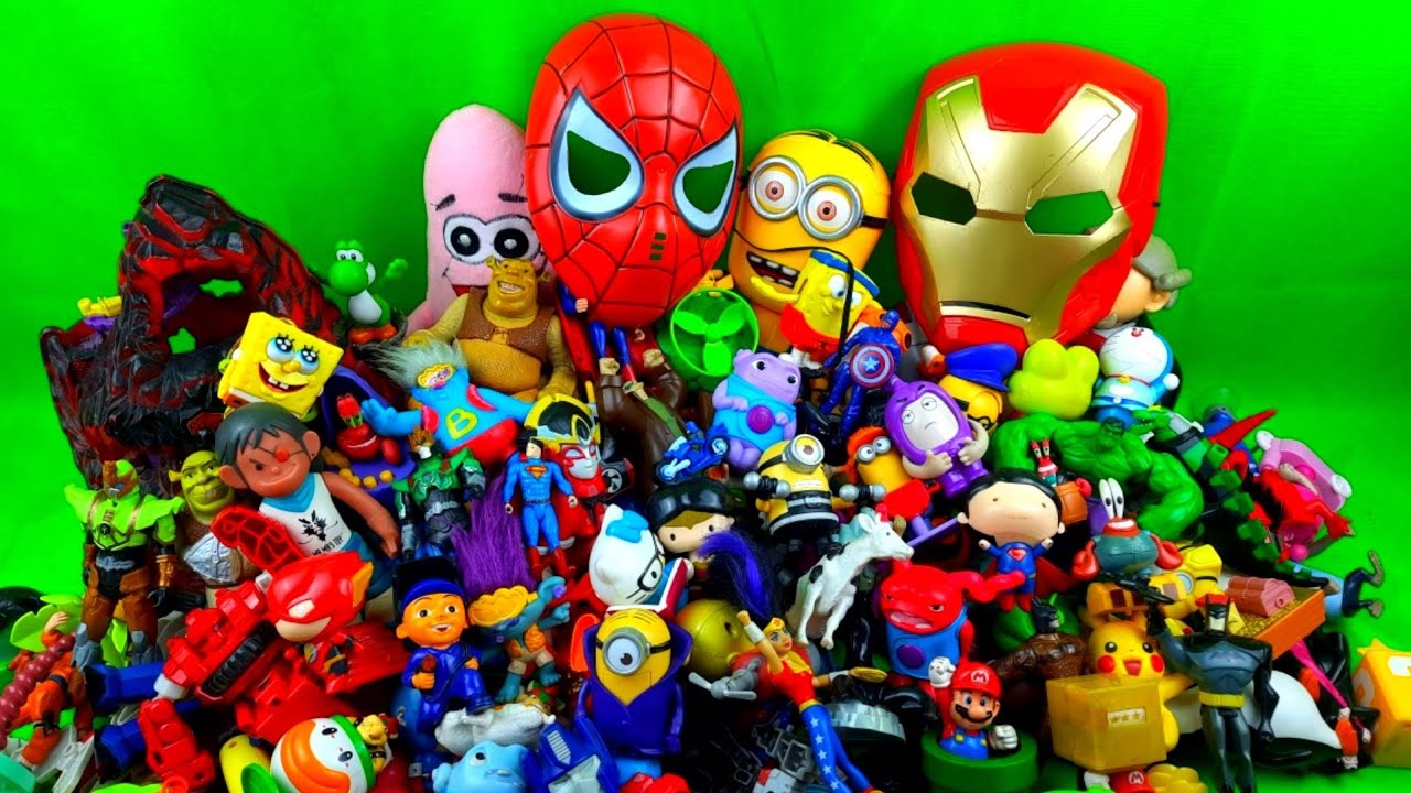 spongebob squarepants super hero colaborasion, hulk ,spiderman ,iron ...
