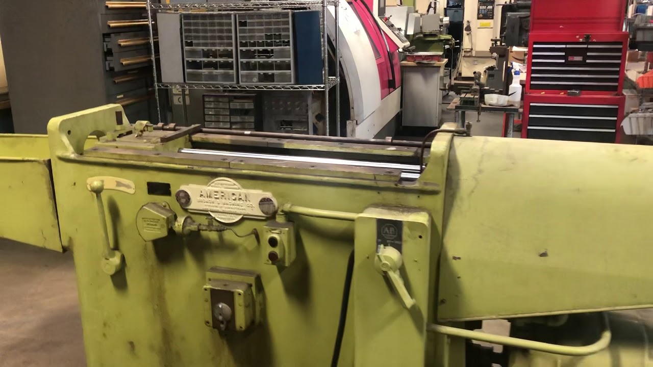 American Broach 32” Stroke - YouTube