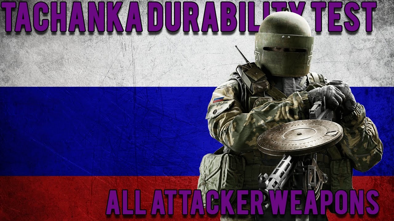 Tachanka Shield Durability Test | Rainbow Six Siege - YouTube