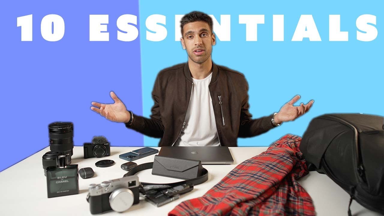10 Things I Can't Live Without | Fake GQ 10 Essentials - YouTube