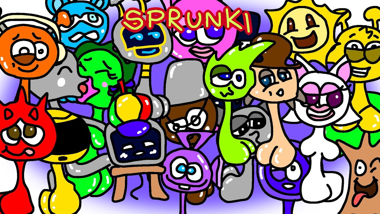 🔴INCREDIBOX SPRUNKI DRAWING FAN ART LIVE | 3D ANIMATION MAKING - YouTube