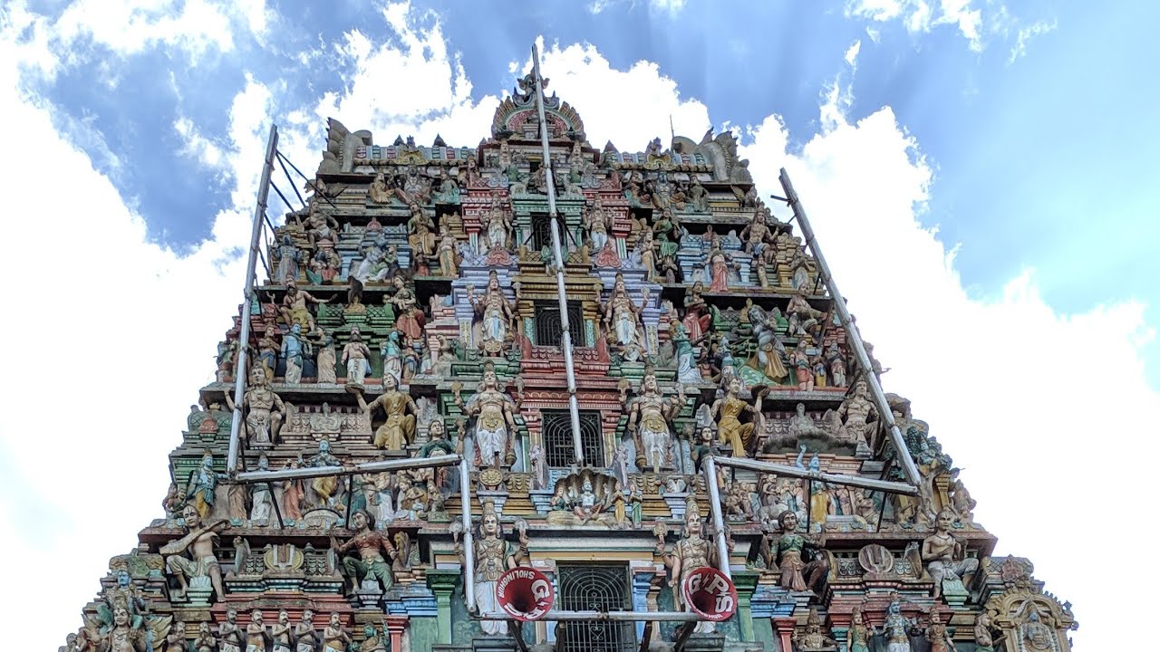Sholinghur temple view - YouTube