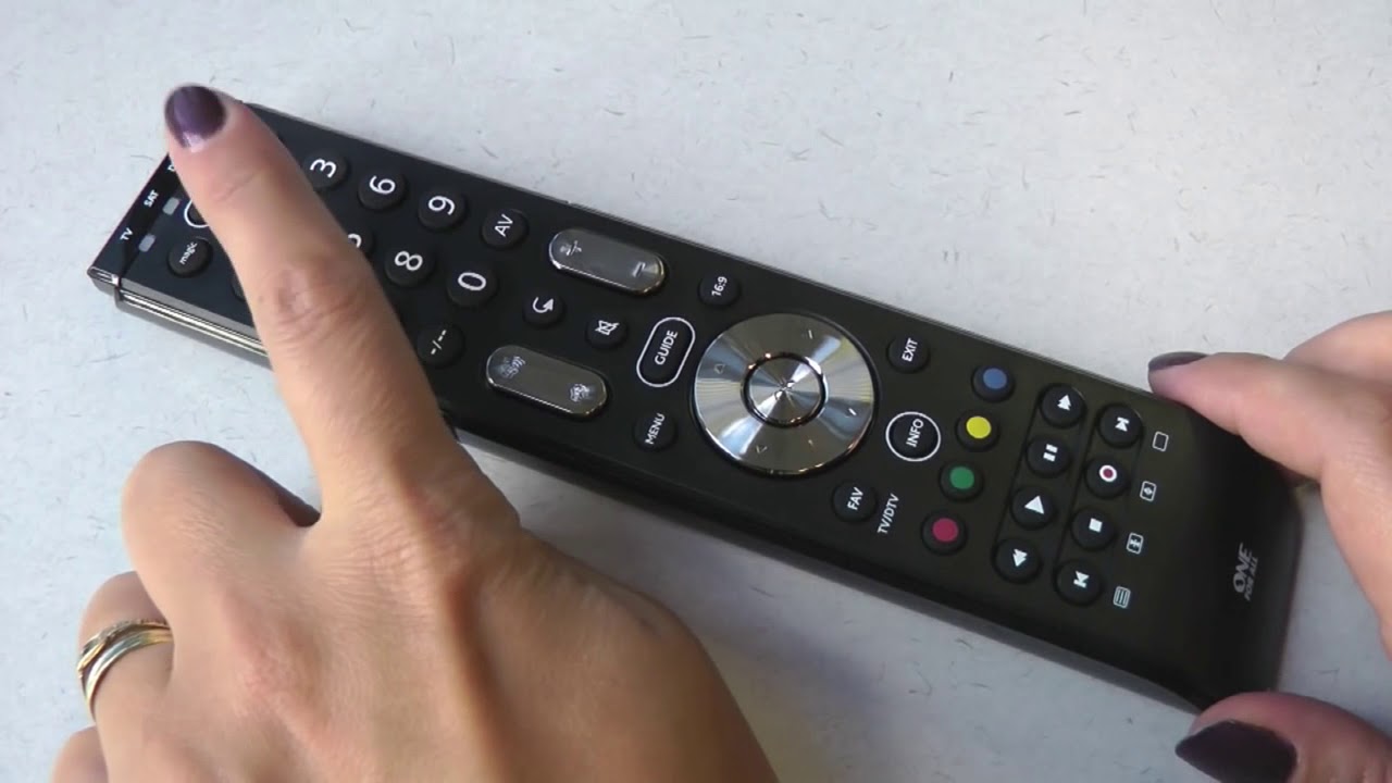 Universal Remote Control - URC 7120/7130/7140 Essence Combi Control ...