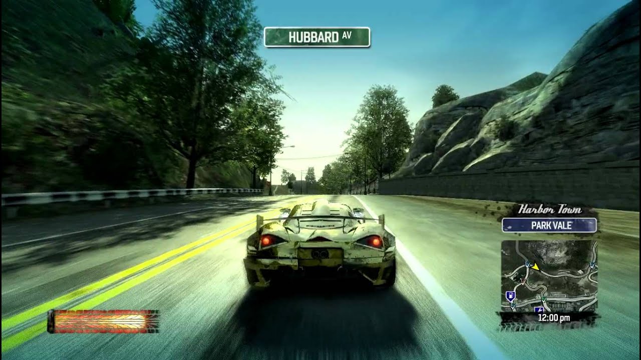 Taking The Golden Revenge Racer Out For A Spin - Burnout Paradise (HD ...