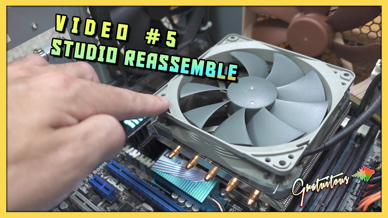 Music Production Computer Parts Overview & Setup - [Reassemble Series ...