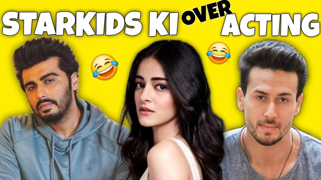 STARKIDS ROAST | ANANYA PANDEY | TIGER SHROFF | ARJUN KAPOOR | BOLLYWOOD NEPOTISM ROAST - YouTube