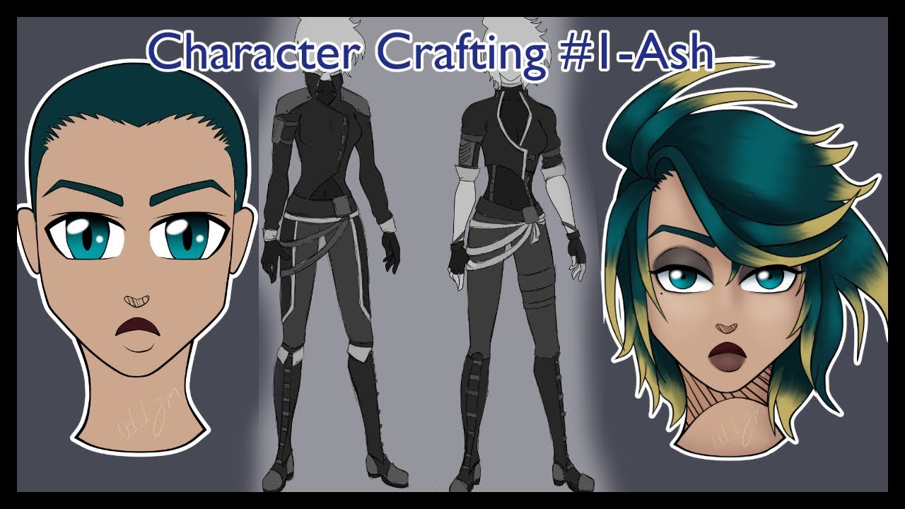 Character Crafting- Ash - YouTube