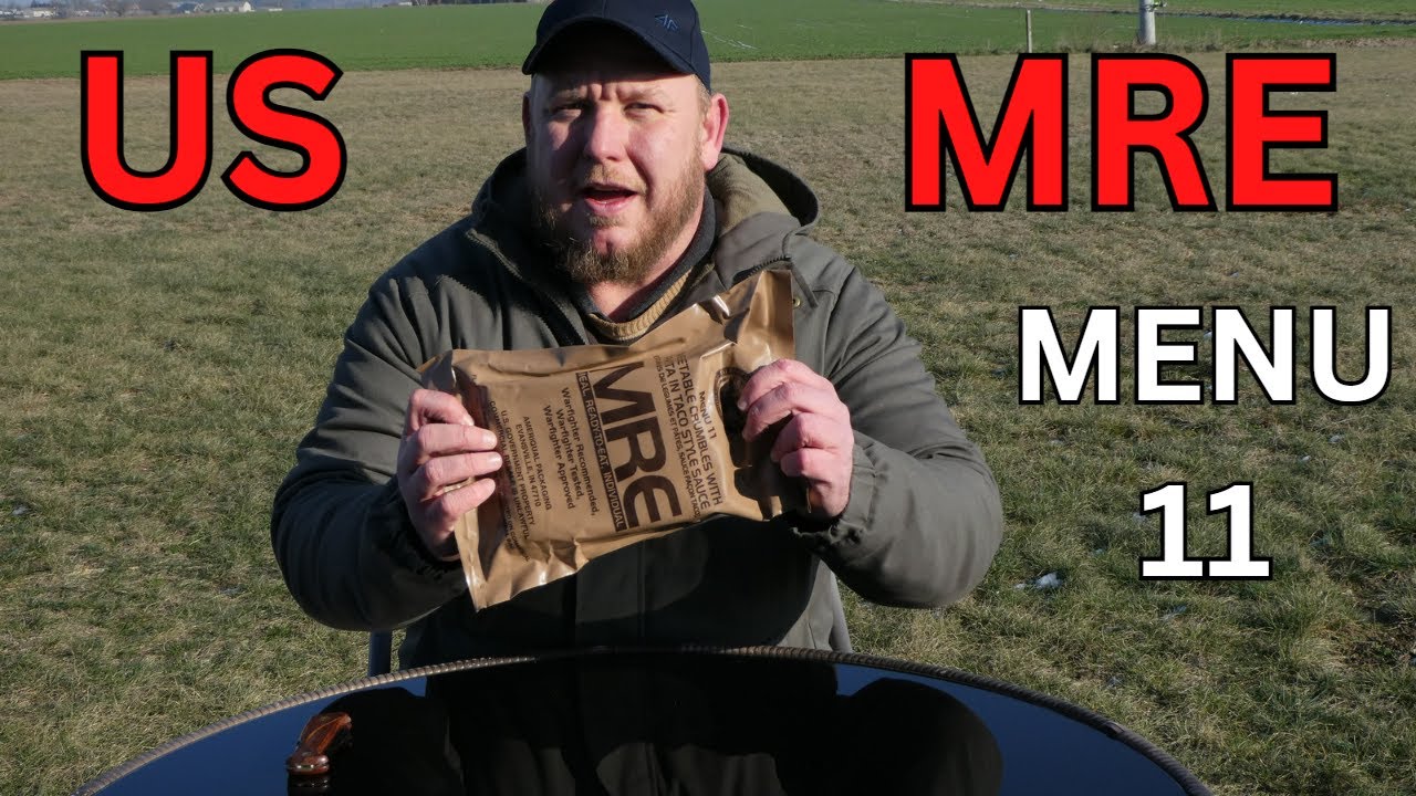 Trying US MRE Menu 11, Taste Test, Review, SURPRISED! - YouTube