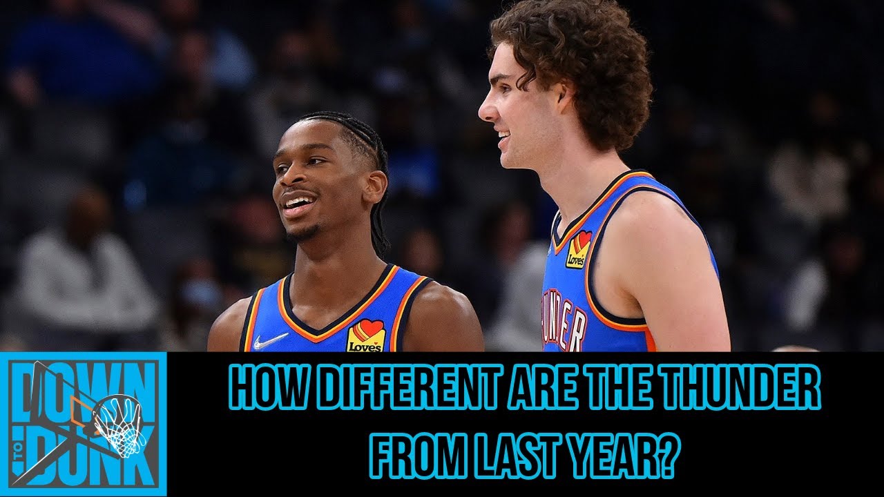 How different are the Thunder from last year? - YouTube