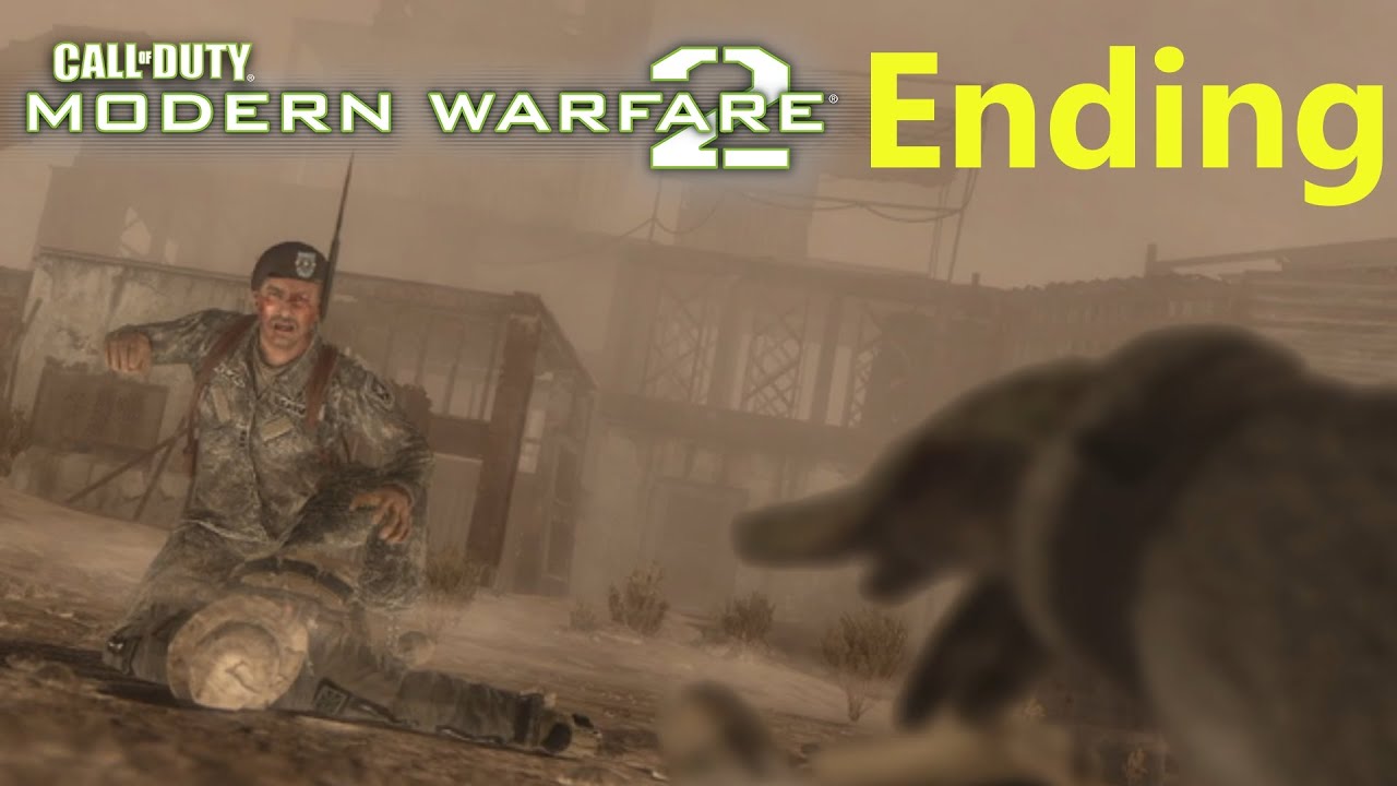 Modern Warfare 2: Ending - YouTube