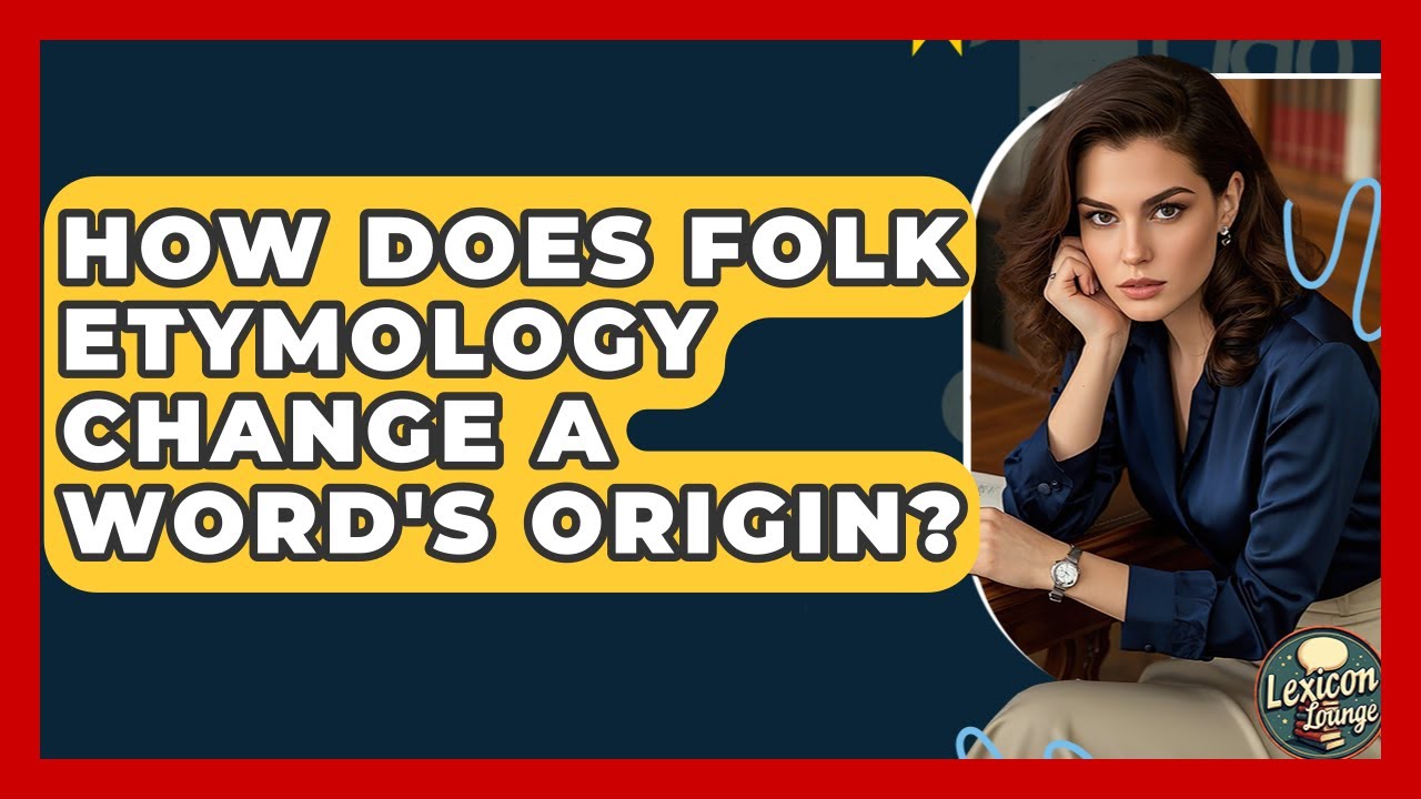 How Does Folk Etymology Change A Word's Origin? - Lexicon Lounge - YouTube