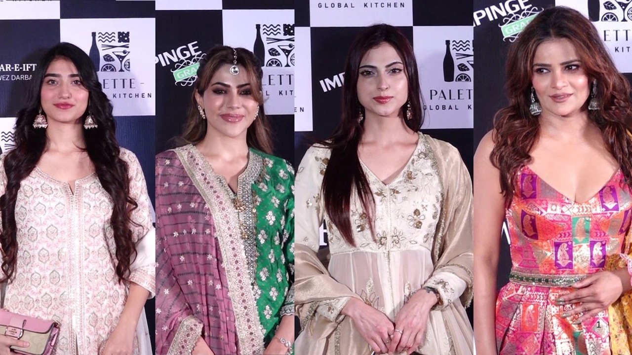 Farrhana Bhatt, Archna, Nikki At The Grand Darbar-E-Iftaar & Birthday ...