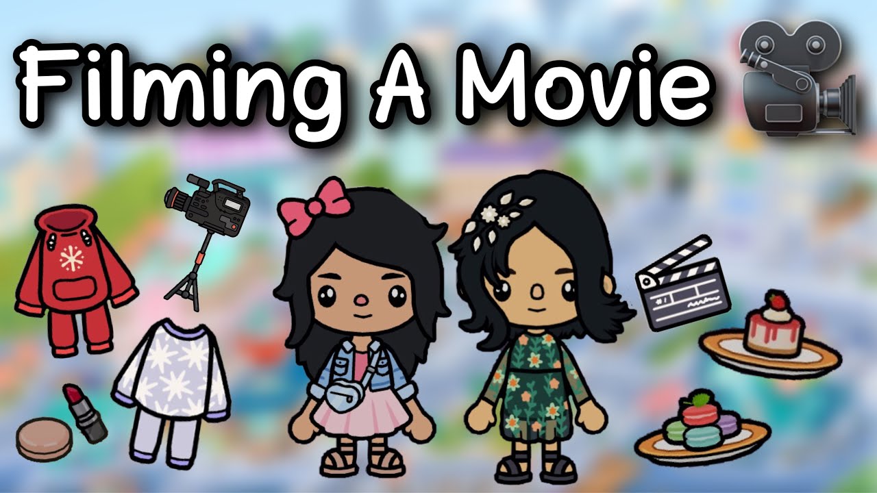 Filming A Movie In Toca Boca - YouTube