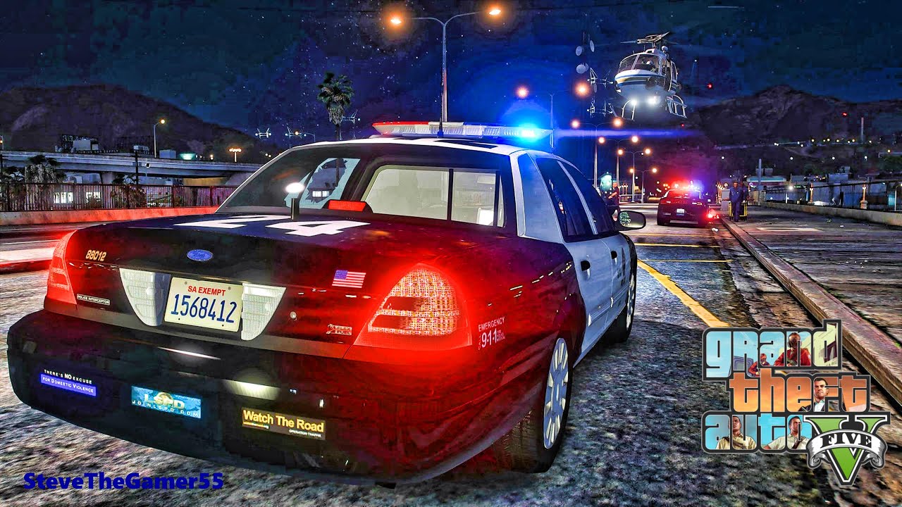 Playing GTA 5 As A POLICE OFFICER Gang Unit Patrol🔥🔥🔥|| GTA 5 Lspdfr ...