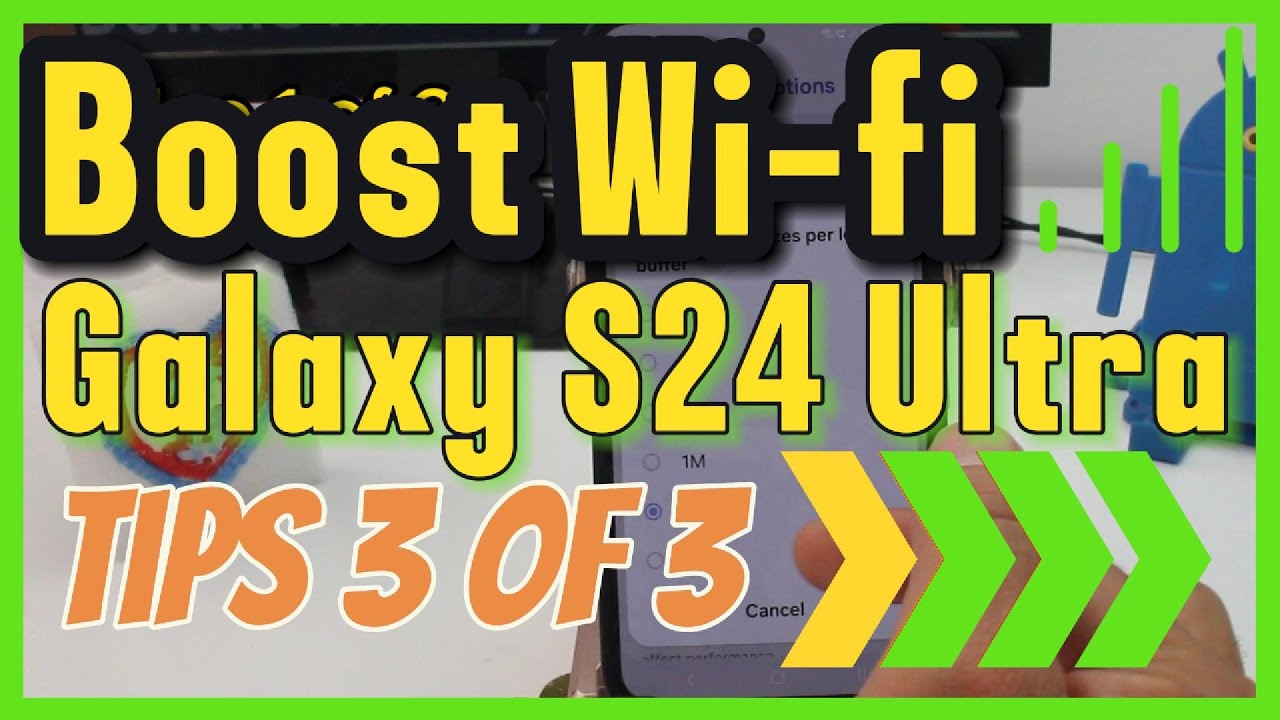 How to boost Wifi signal on samsung galaxy s24 ultra S25 Part 3 of 3 ...