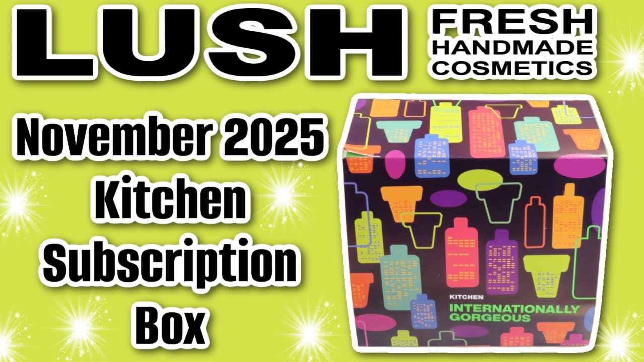 Opening the LUSH November Subscription Box | Unboxing NEW Goodies ...