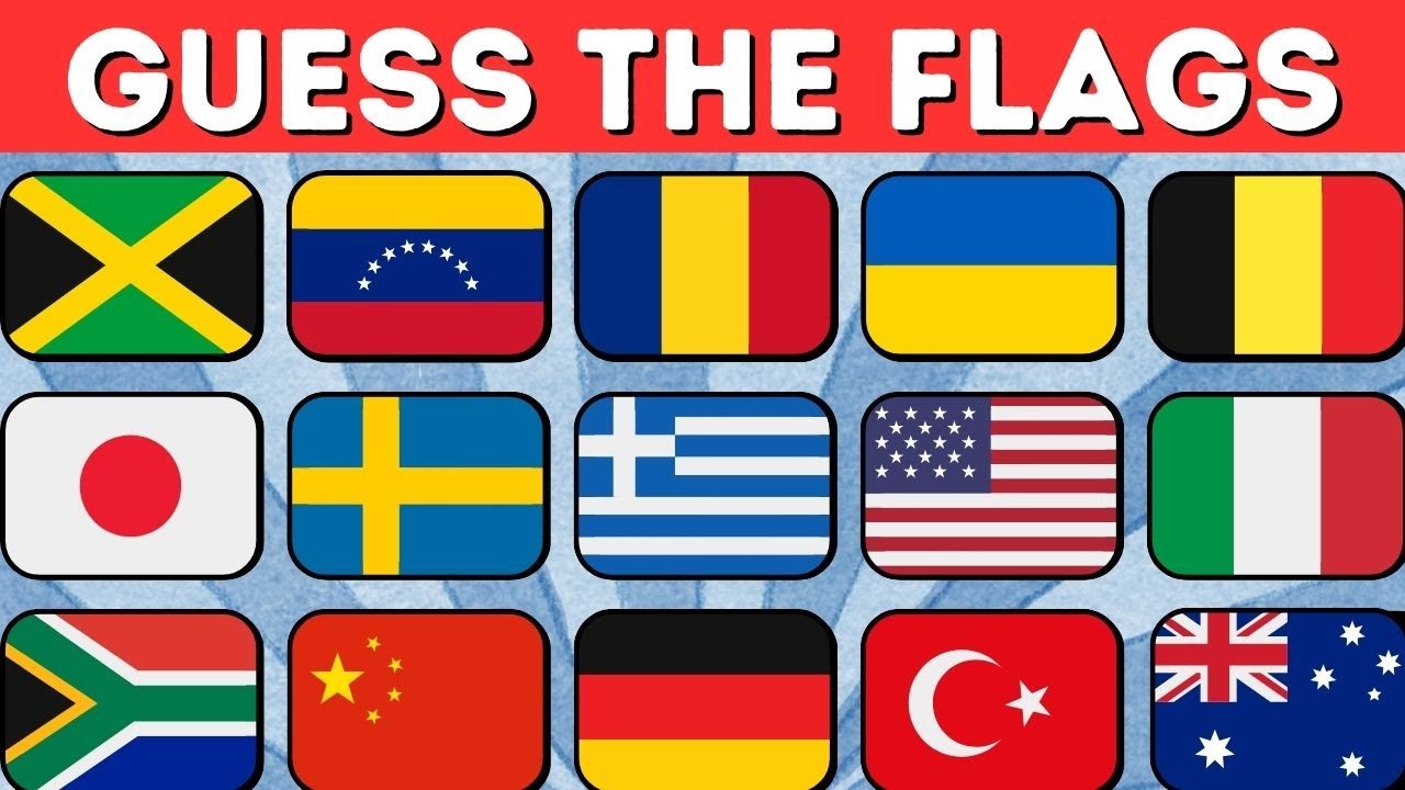 Guess the Flag Quiz | HARD Difficult - Guess the Country by the Flag ...