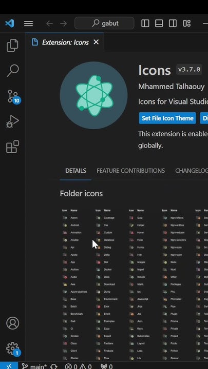 Mengenal Dua Ekstensi Terbaik untuk Mengubah Tampilan Icon di VSCode # ...