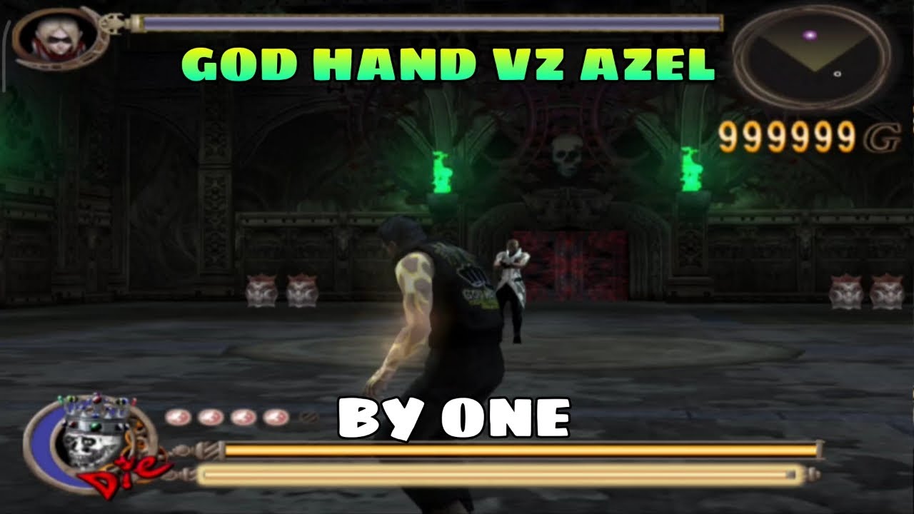 GOD HAND ANGRA REVANGE !!! MELAWAN AZEL NYERI CUY !! - YouTube