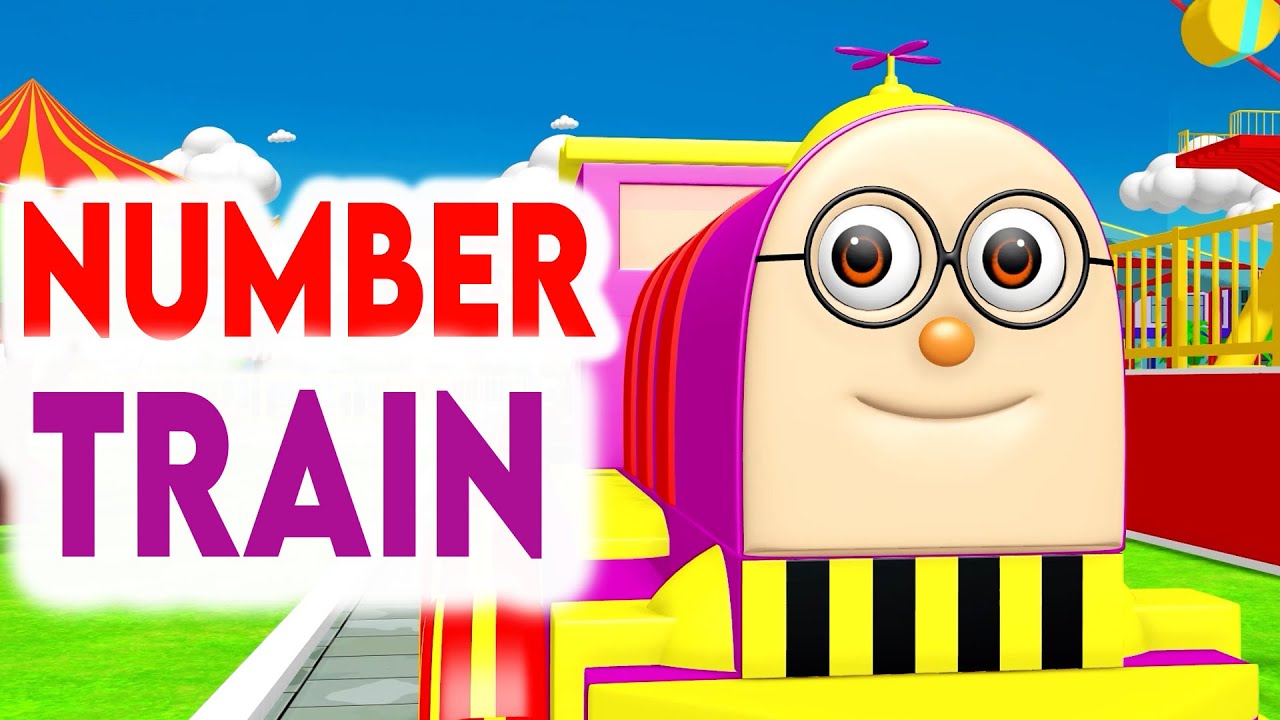 Numbers Song Collection | Number Train 1 to 10 | Counting Songs Numbers ...