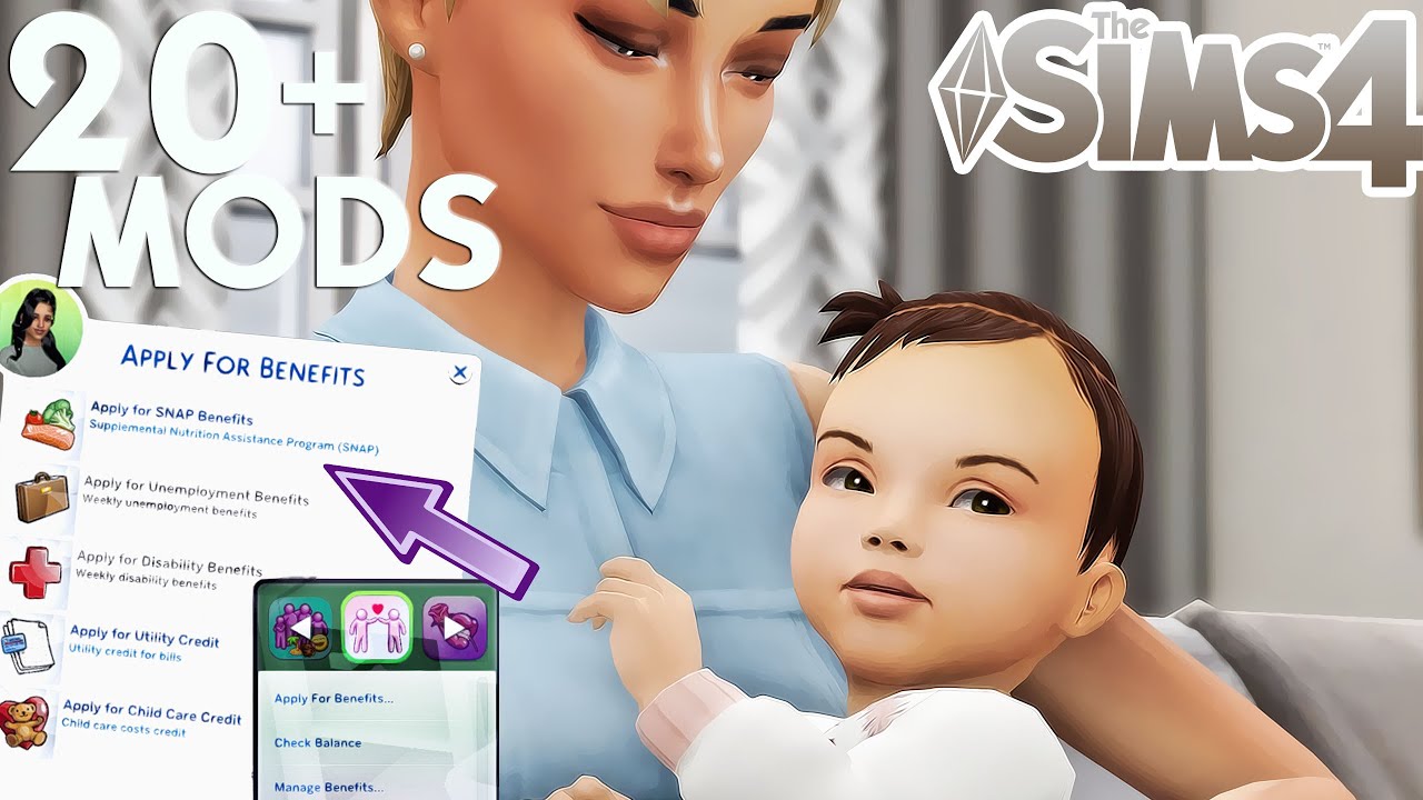 20+ Realistic Mods & Functional CC For Family Gameplay | The Sims 4 ...