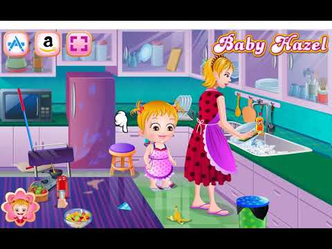 Baby Hazel Cleaning Time || walk through best crazy games - YouTube