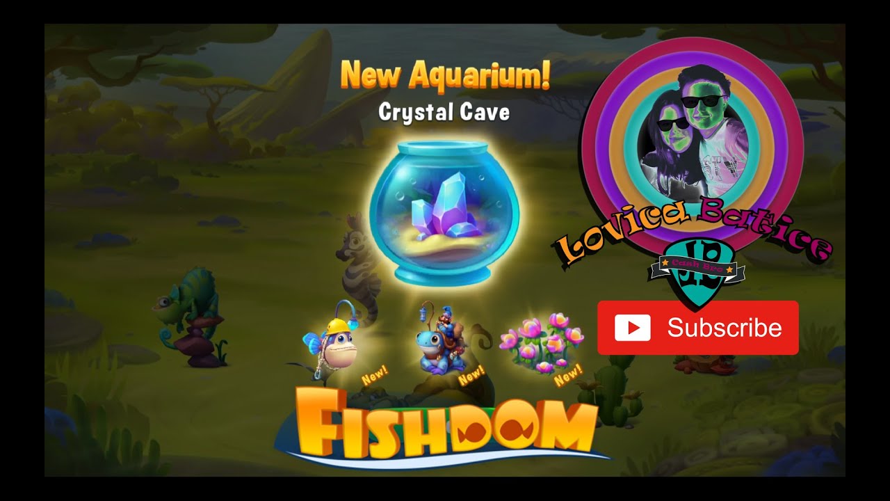 Fishdom - Level 3956 - 3960 - Aquarium Savanna and Crystal Cave and ...