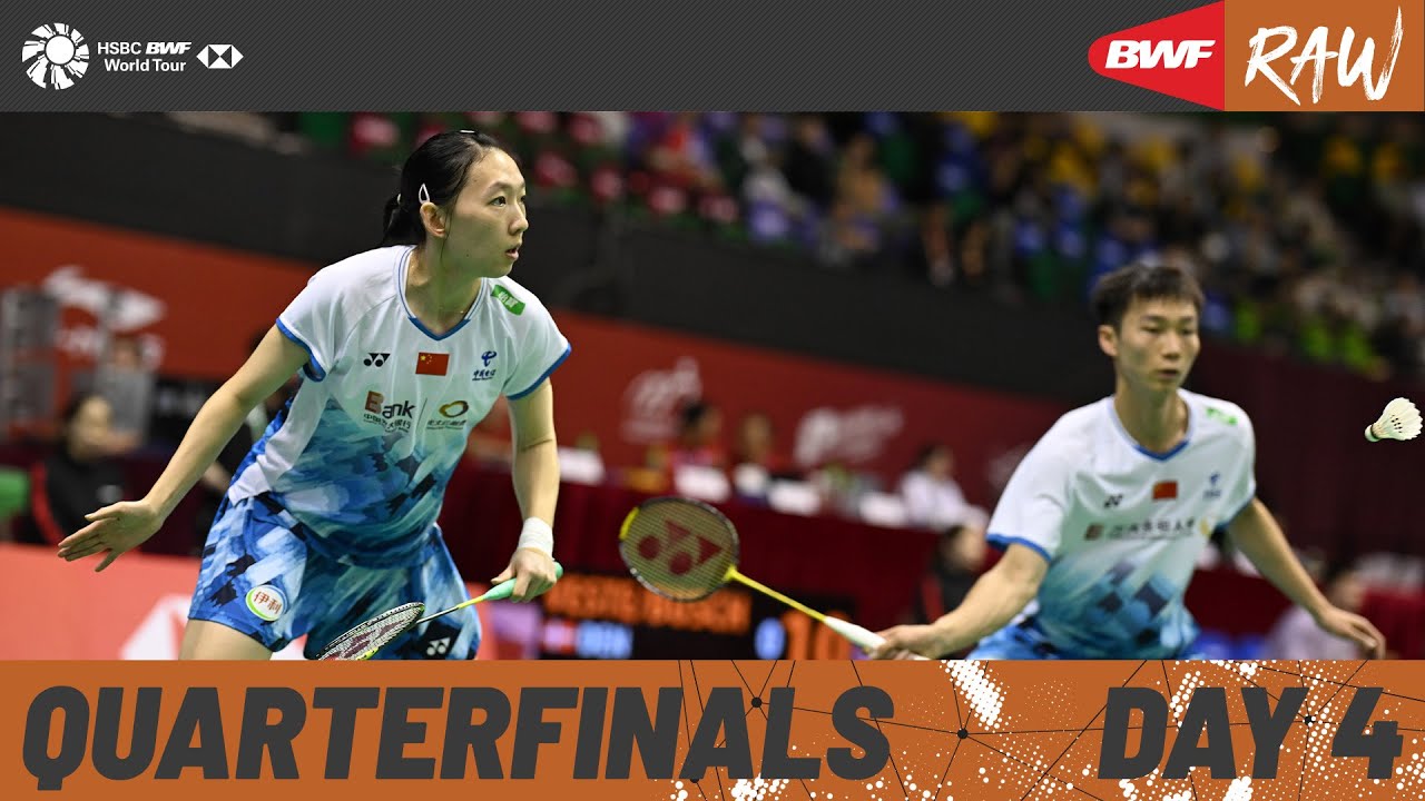 LI-NING Hong Kong Open 2024 | Day 4 | Court 1 | Quarterfinals - YouTube