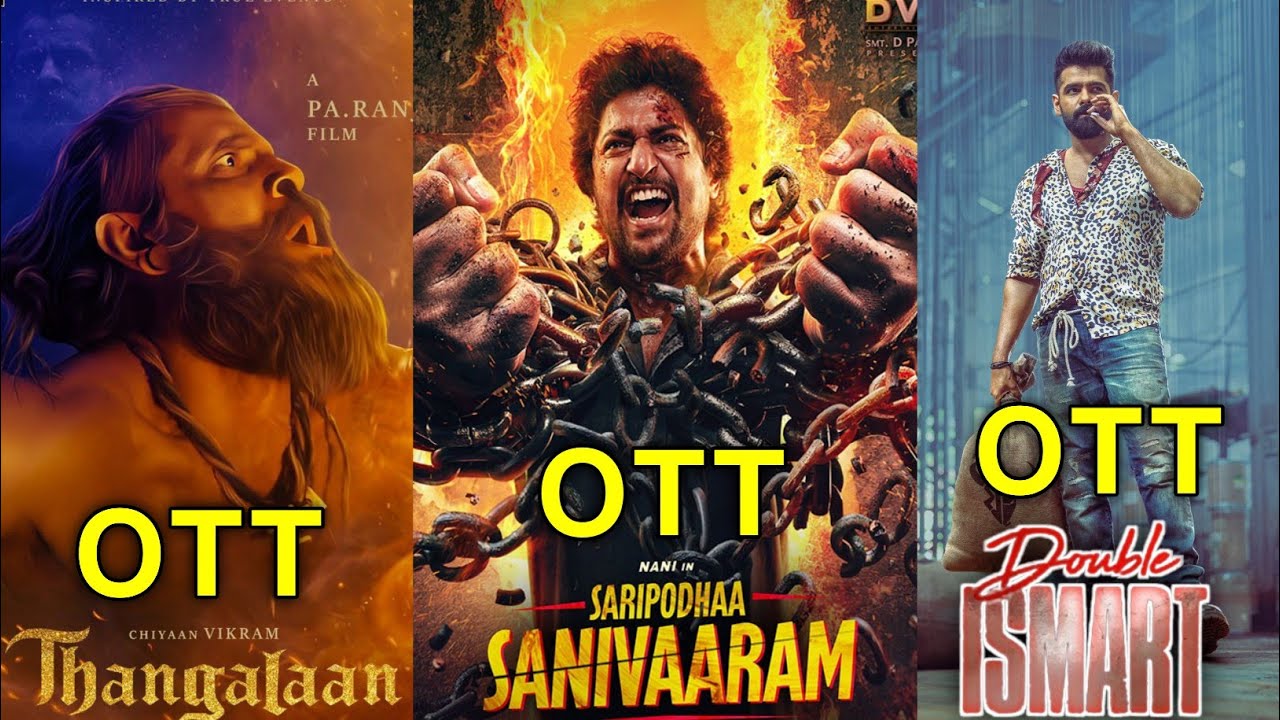 Saripodhaa sanivaaram movie ott release date and Thangalam movie ott ...