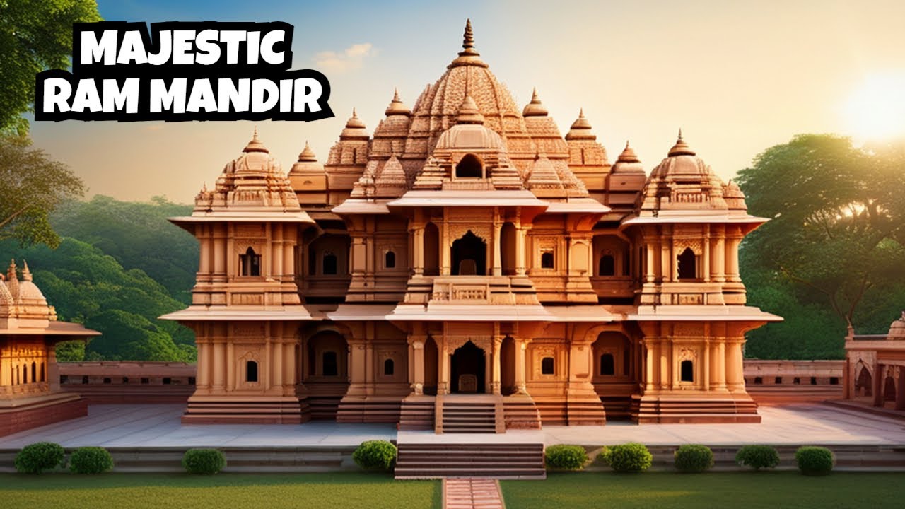 Exploring the Grandeur of Ram Raj Mandir: Jharkhand's Largest Ram Temple in Chitahi Baghmara ...