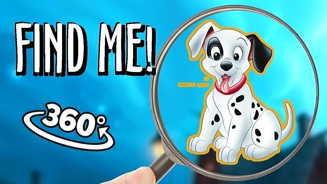 360°/VR FIND Puppy from 101 Dalmatians 360/VR hide and seek. - YouTube